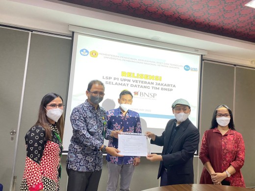 The BNSP Assessor Team Conducts a Re-License on the UPNVJ LSP ...