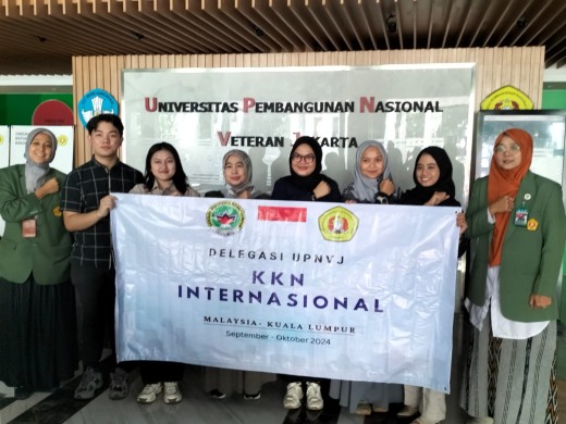 UPNVJ Chancellor Releases Five International KKN Students - Universitas ...