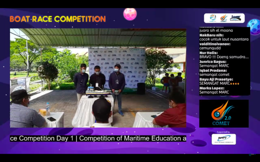 With Maximum Effort, MARC Team of Marine Engineering FT UPNVJ Won Best ...