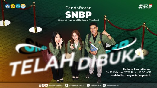 UPNVJ Sambut Pembukaan SNBP 2026: Kesempatan Emas bagi Siswa ...