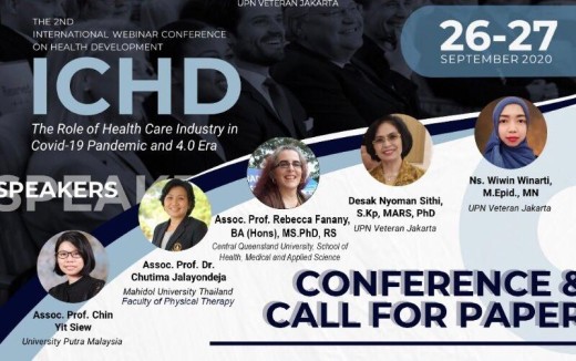 FIKES UPNVJ Gelar International Conference on Health Development Series ...