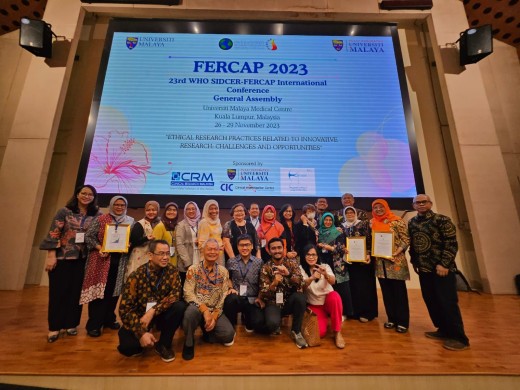 Sertifikasi Rekognisi ke 3 Forrum of Ethical Review Committee in Asia ...