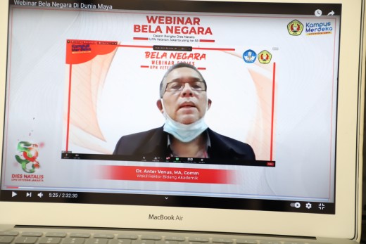 Anter Venus Berbicara Mengenai Kegelisahan UPNVJ Terkait Hiruk Pikuk ...